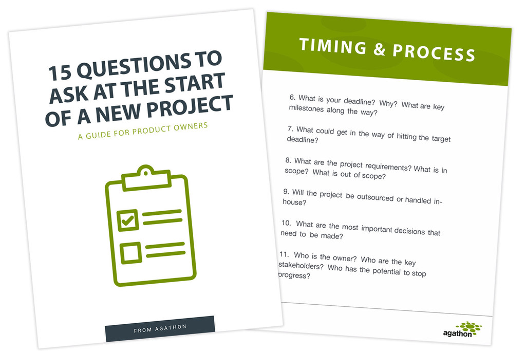 15 questions to ask at the start of a new project - Agathon